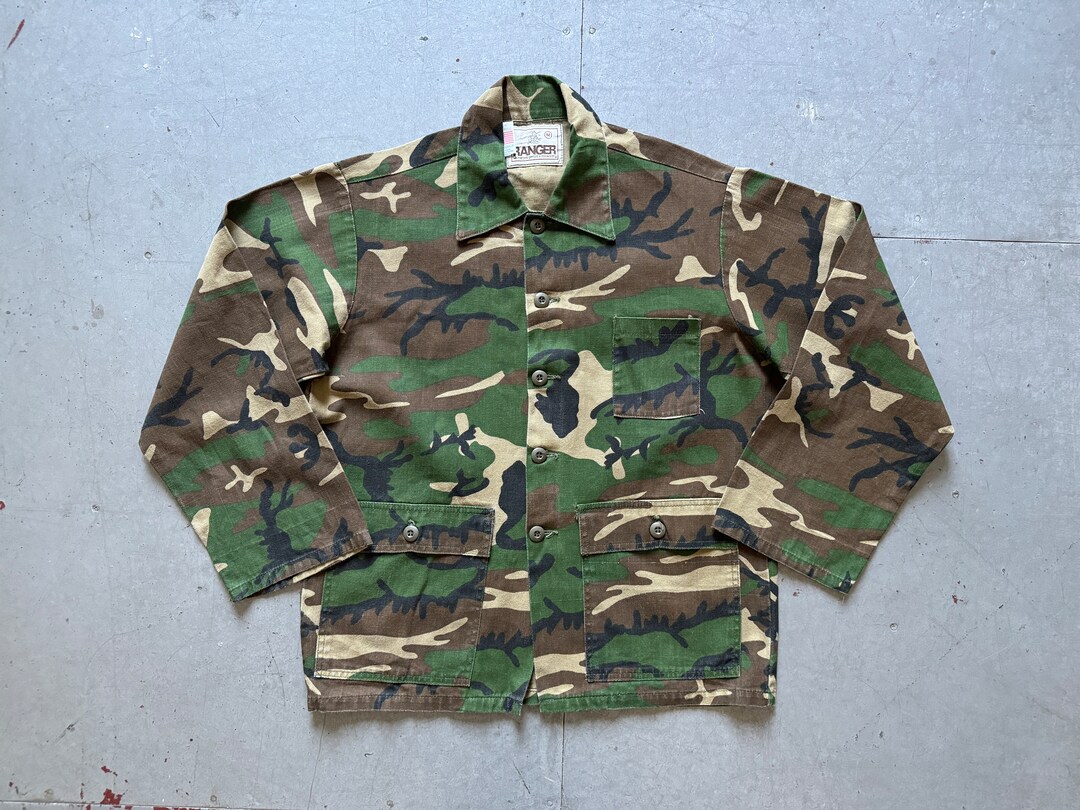 Lot 80s Vintage Ranger Woodland BDU Battle Dress Camouflage Hunting ...