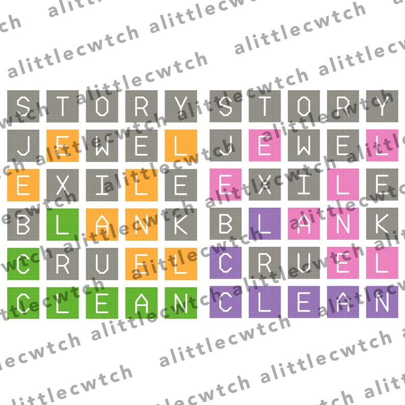 Taylor Swift Clean Wordle Inspired Cross Stitch Pattern PDF INSTANT ...