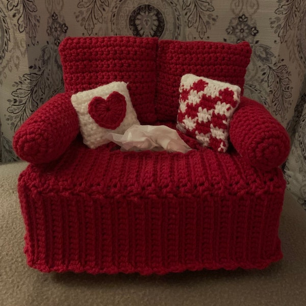 Sofa Tissue Box Cover - Etsy