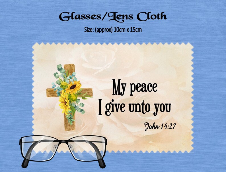 Christian Bible Verse Lens Cloth Corinthians John Luke Matthew Psalm - Etsy