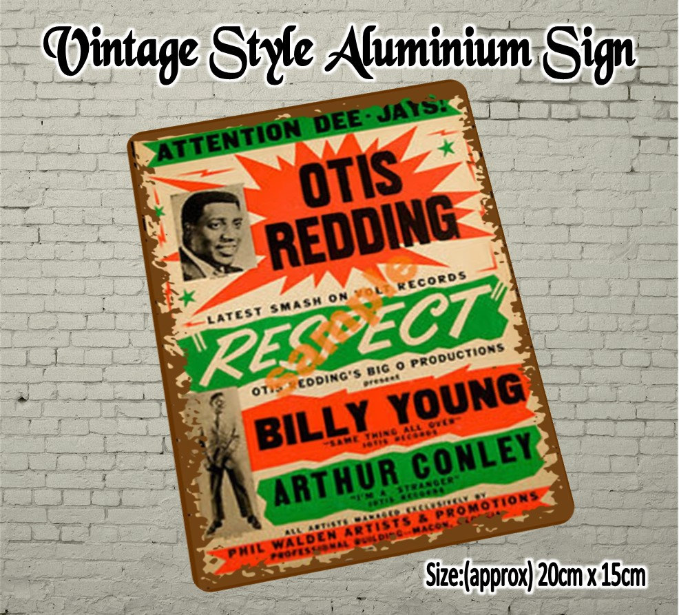 Retro Style Concert Aluminium Wall Plaque/sign - Etsy UK