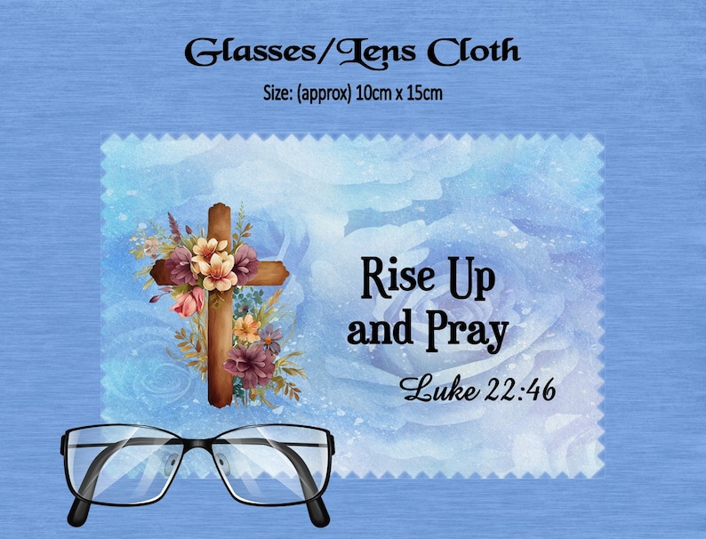Christian Bible Verse Lens Cloth Corinthians John Luke Matthew Psalm - Etsy