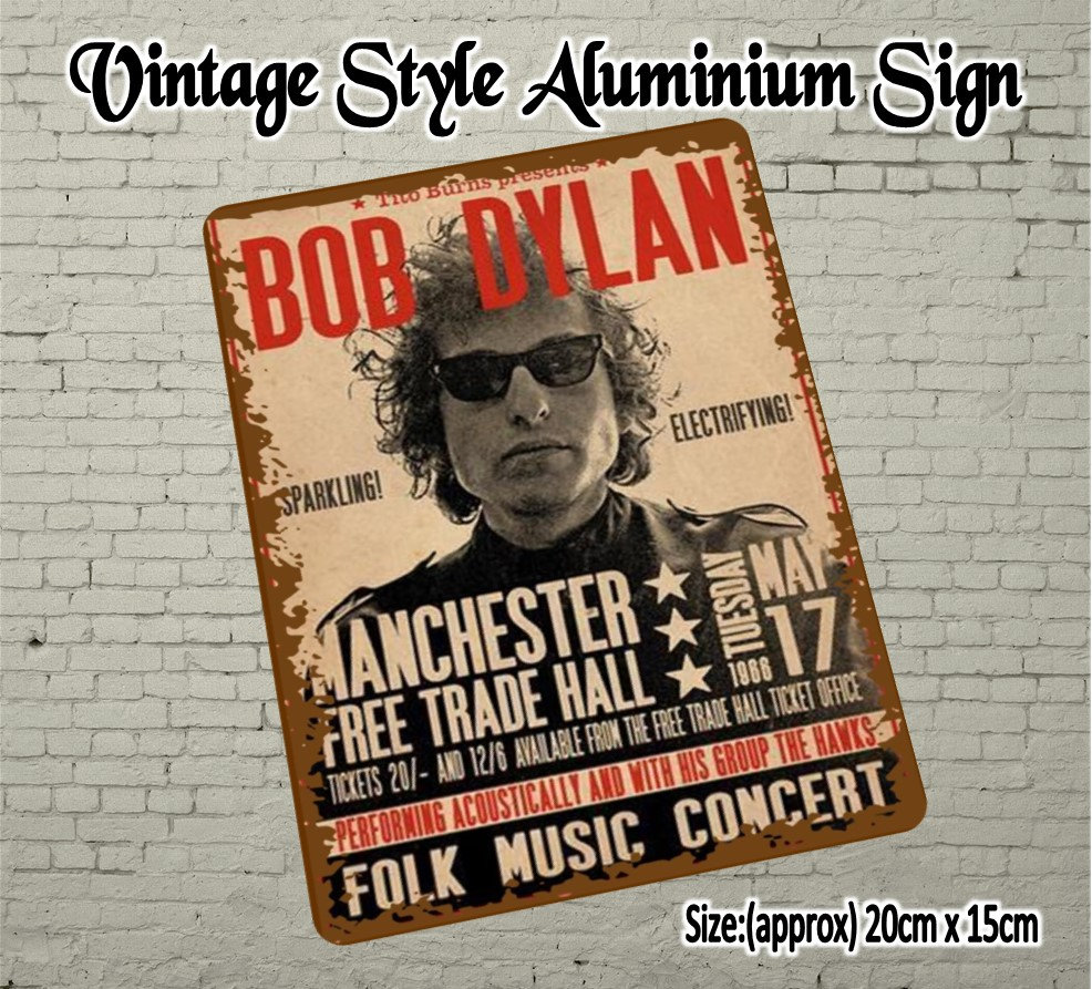 Retro Style Concert Aluminium Wall Plaque/sign - Etsy UK