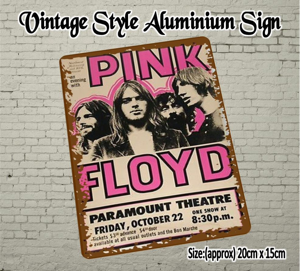 Retro Style Concert Aluminium Wall Plaque/sign - Etsy UK