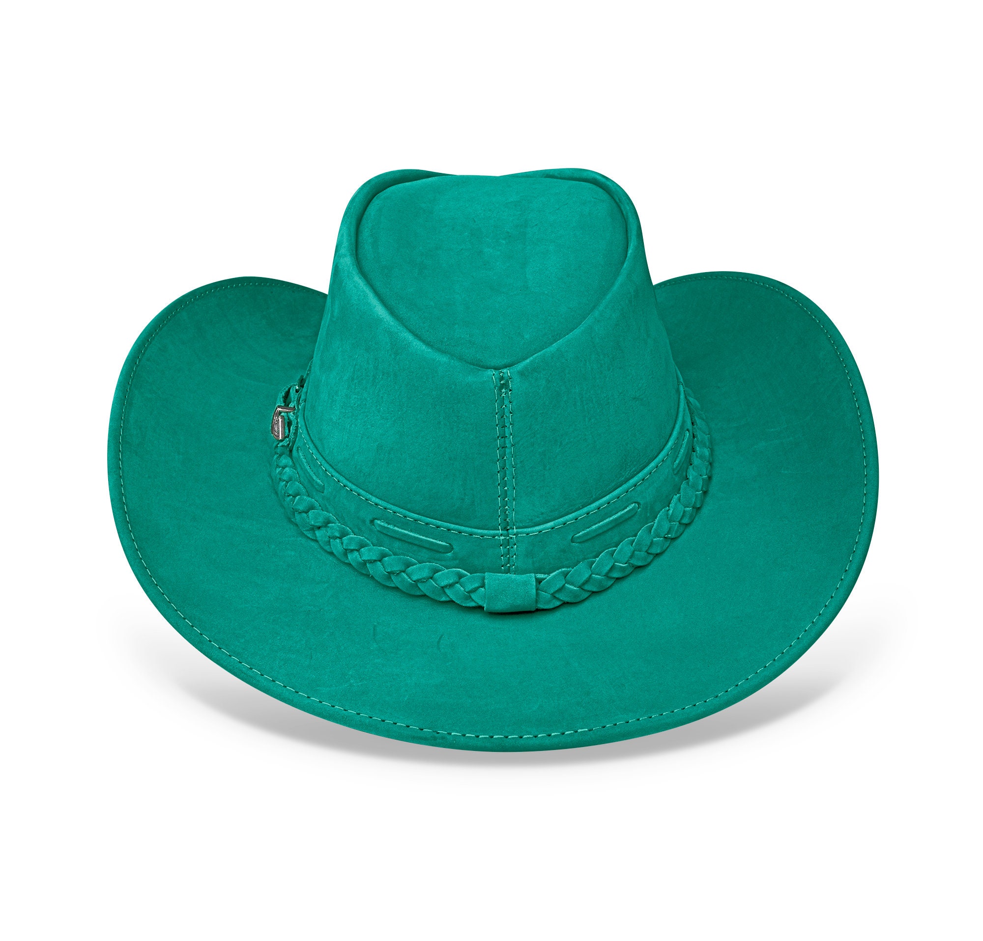 Genuine Leather Cowboy Hat for Men and Women Western Texan - Etsy