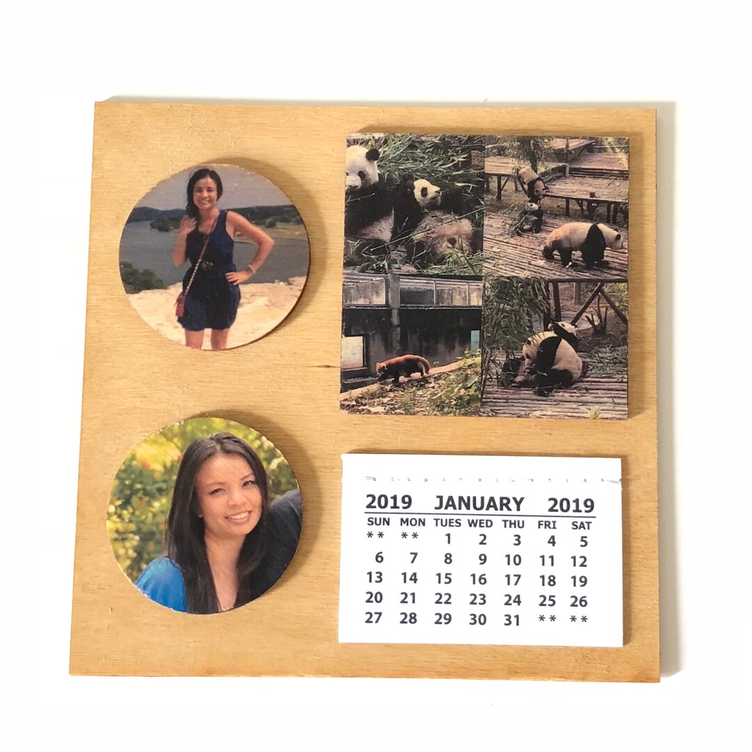 Magnet Collage Calendar 6" X 6" - Etsy