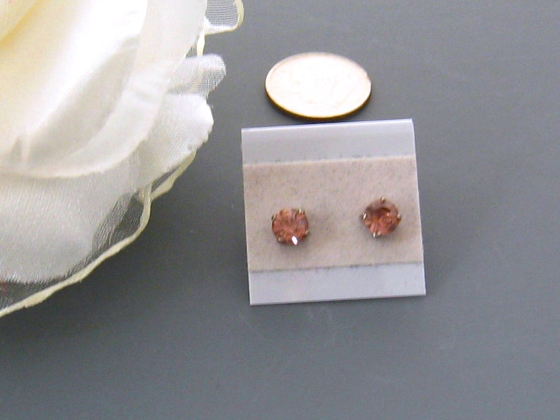 Alexandrite Stud Earrings Tiny Man Made Alexandrite Studs - Etsy