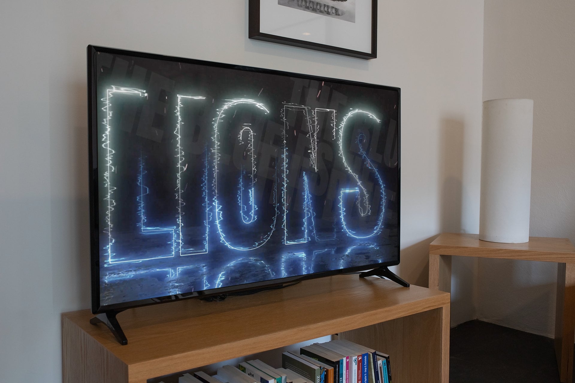 Lions Electric Particles 4K Text Animated Motion Graphic TV Art - Etsy