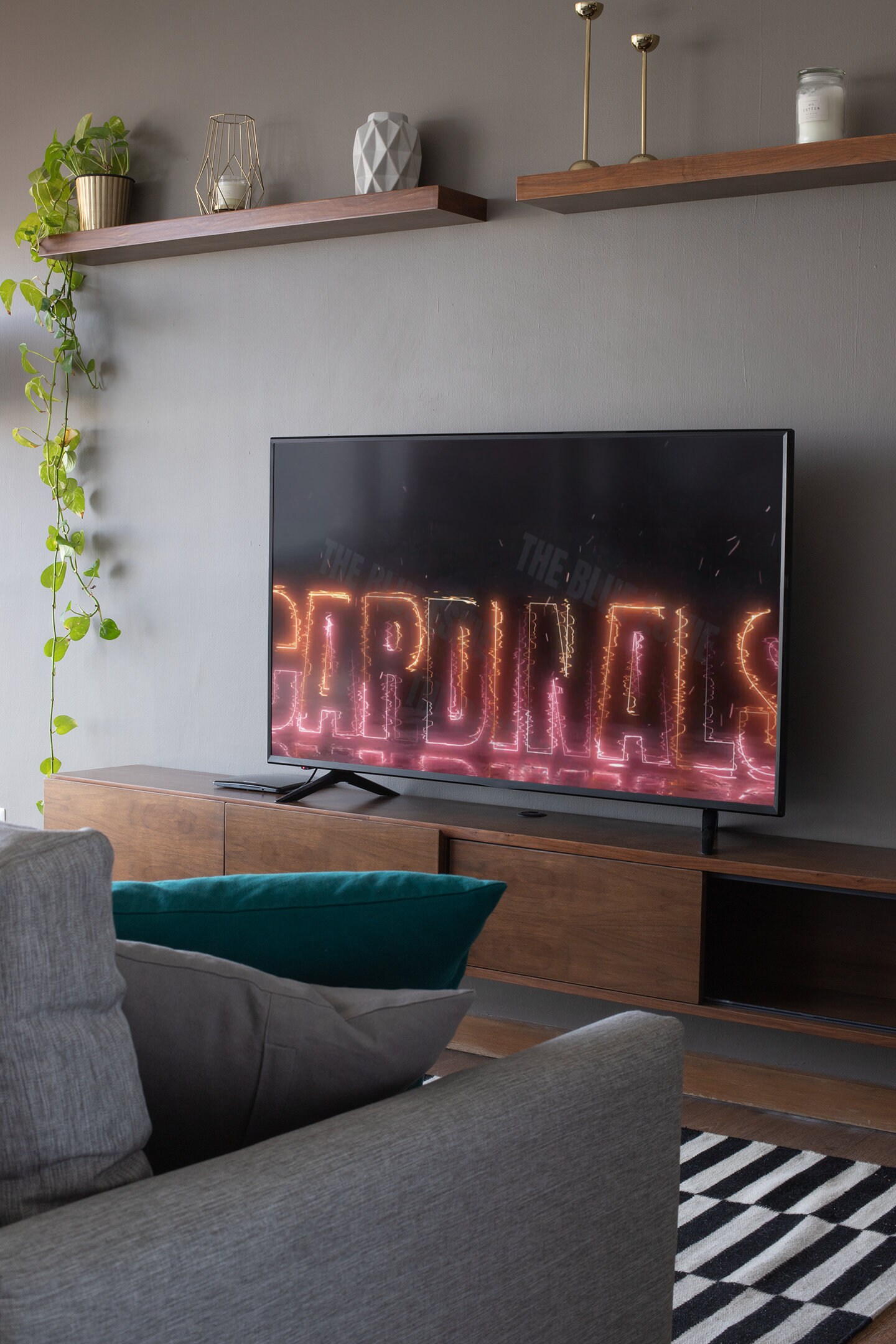 Cardinals Electric Particles 4K Text Animated Motion Graphic TV Art - Etsy