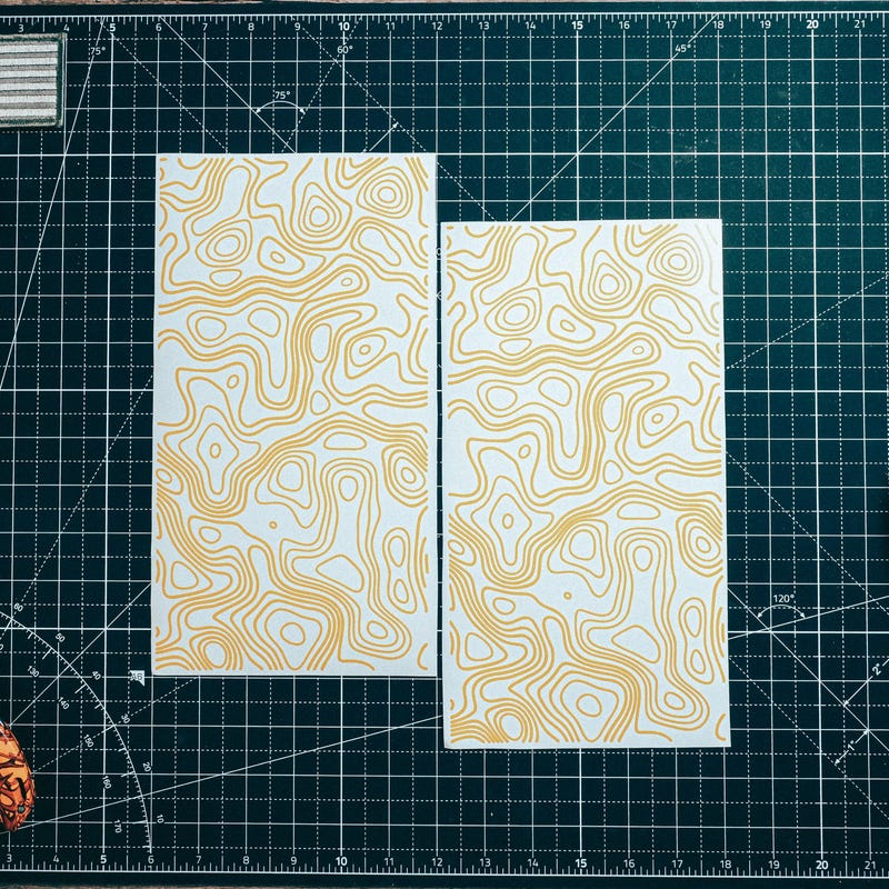 Topographical Camo - Etsy