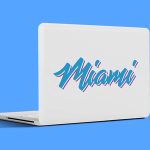 Miami Vice City Logo Bumper Car Window Vinyl Decal Sticker Buy Any 2 ...