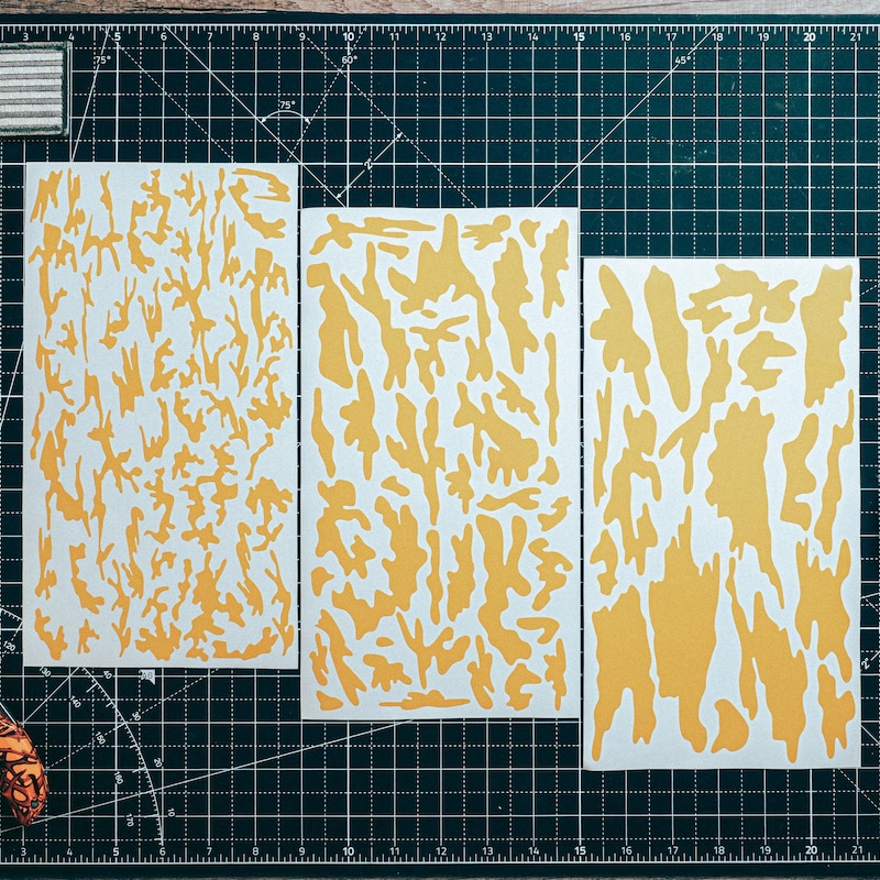 Vinyl Stencils Sticker - Etsy UK