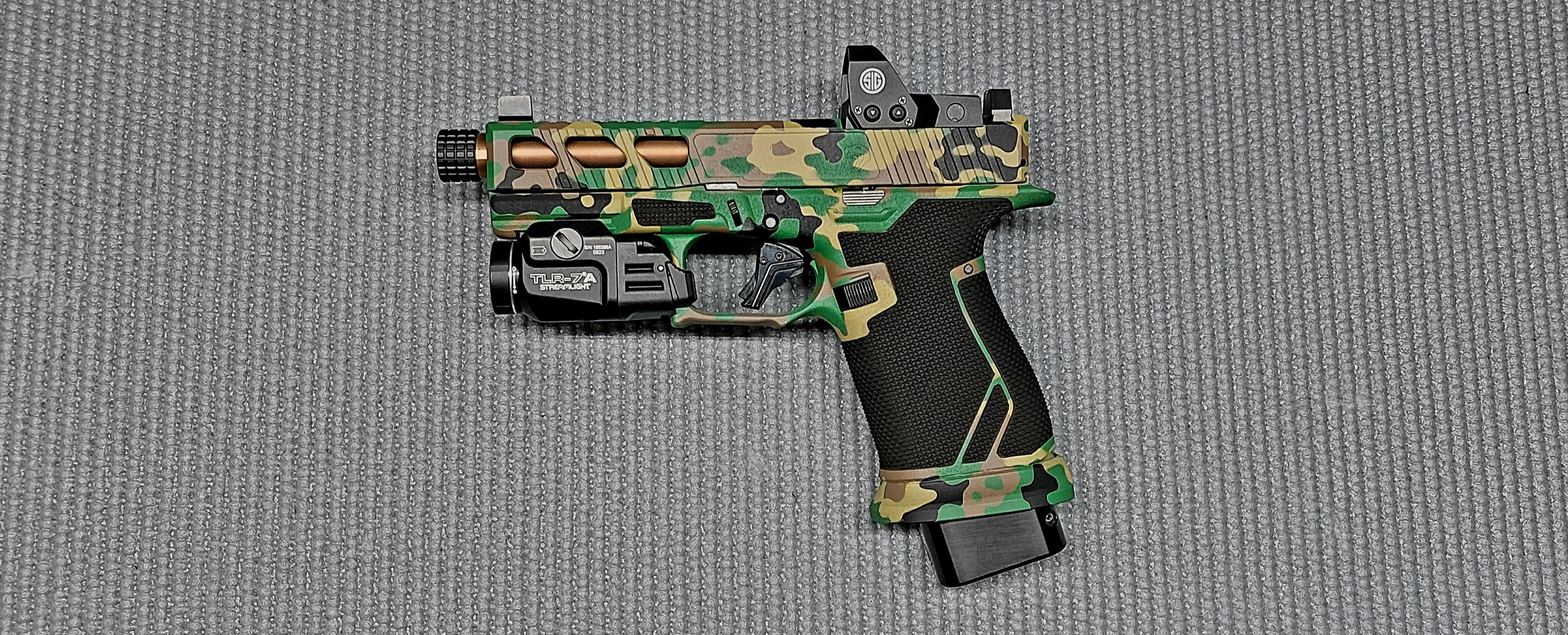 Flecktarn Camo High Heat Vinyl Stencil Kit - 2x 11"x6" Sheets Durable ...