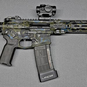 Flecktarn Camo High Heat Vinyl Stencil Kit - 2x 11"x6" Sheets Durable ...