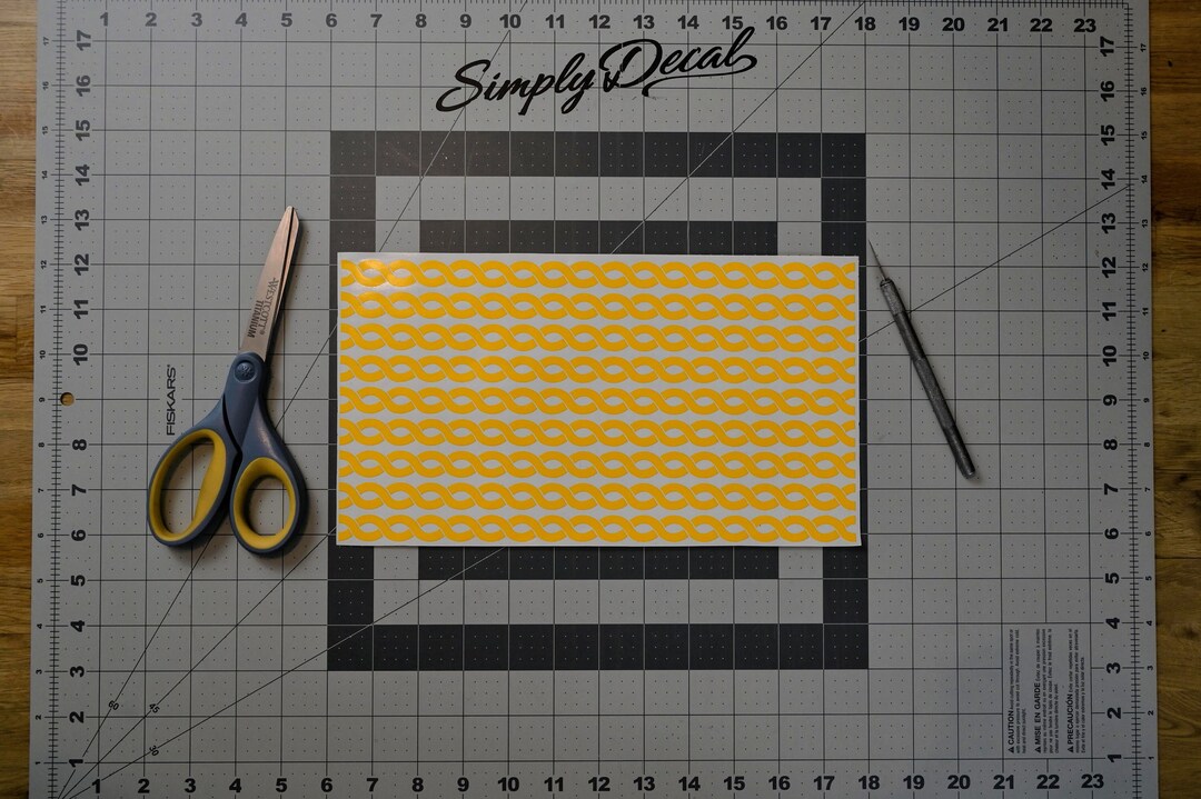 Celtic Braids High Heat Vinyl Stencil Kit - 1x 11"x6" Sheets Durable ...