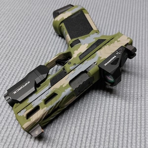 Atac Camo High Heat Vinyl Stencil Kit - 2x 11"x6" Sheets Durable Easy ...
