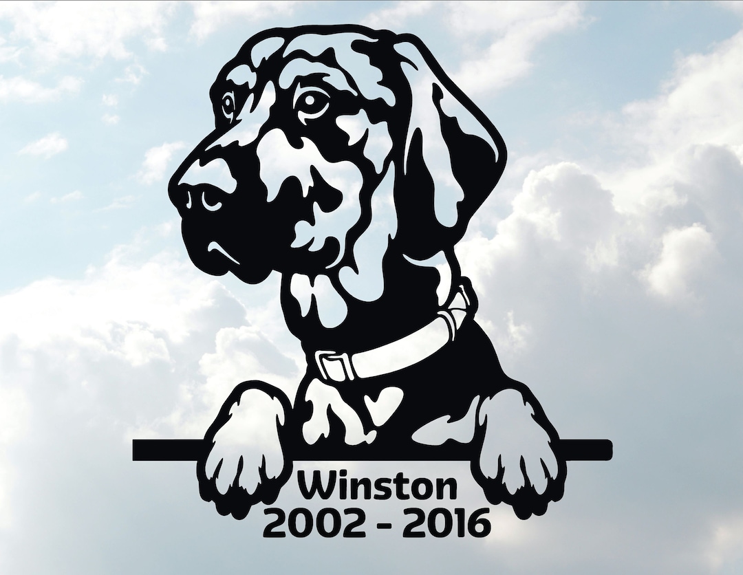 Personalized Rhodesian Ridgeback Memorial Vinyl Decal - Best Friend ...