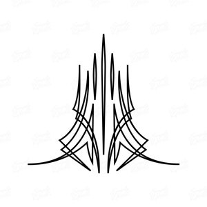 Classic Hot Rod Pinstripe Vinyl Decal - Authentic Look for Your Ride ...