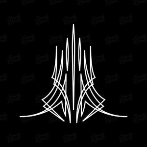 Classic Hot Rod Pinstripe Vinyl Decal - Authentic Look for Your Ride ...