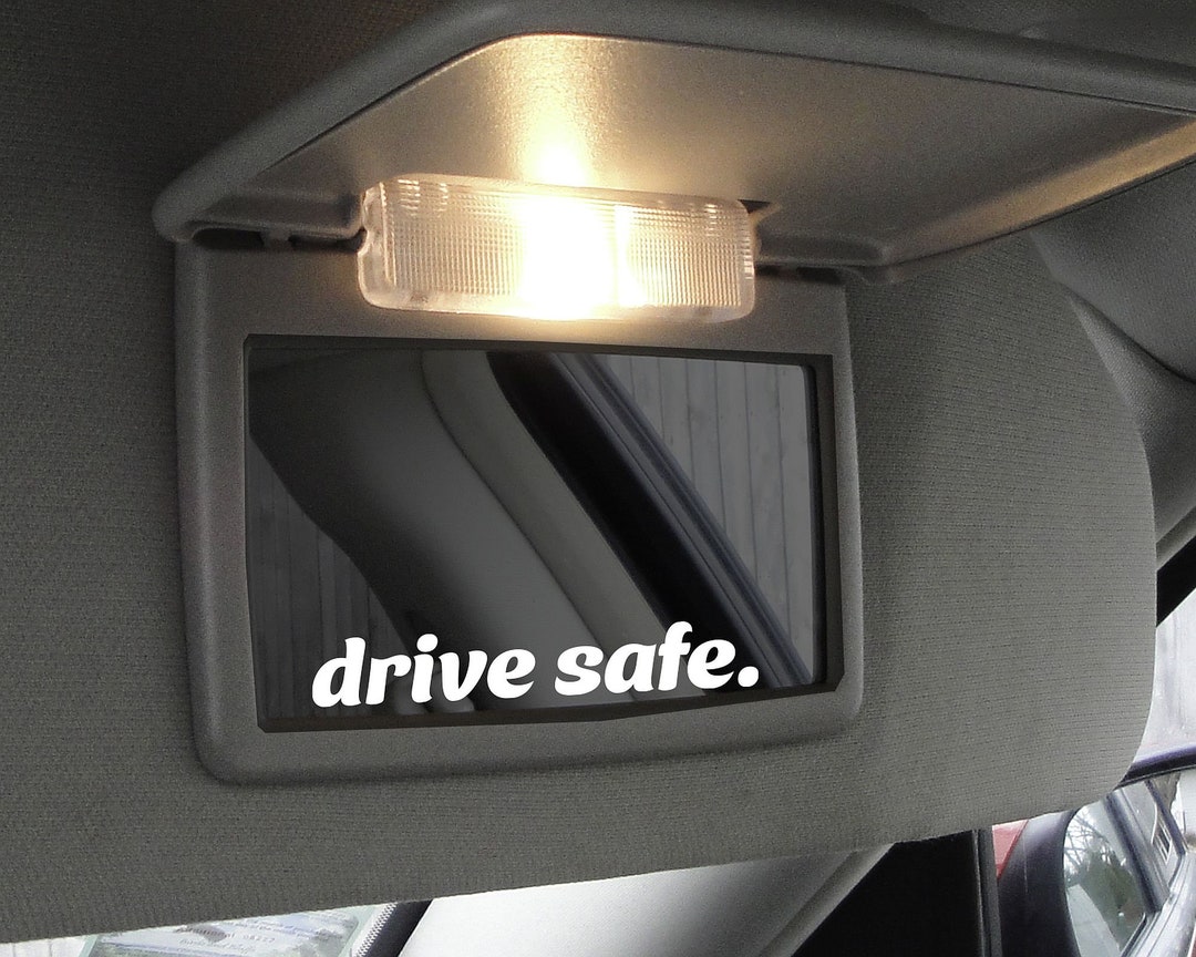 Drive Safe Vinyl Decal - Safety Sticker, Safe Driver Decal, Car Window ...