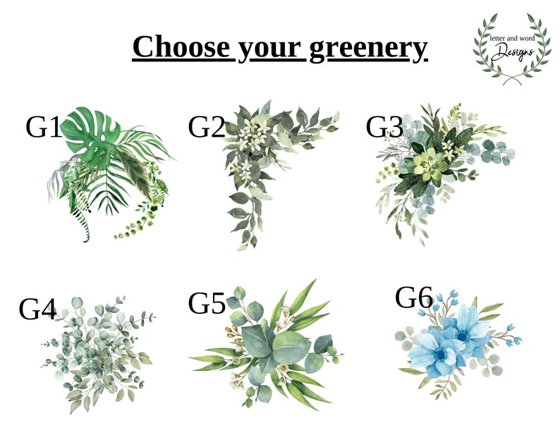 Personalized Cross With Greenery Printable Wall Art, Personalised Name ...