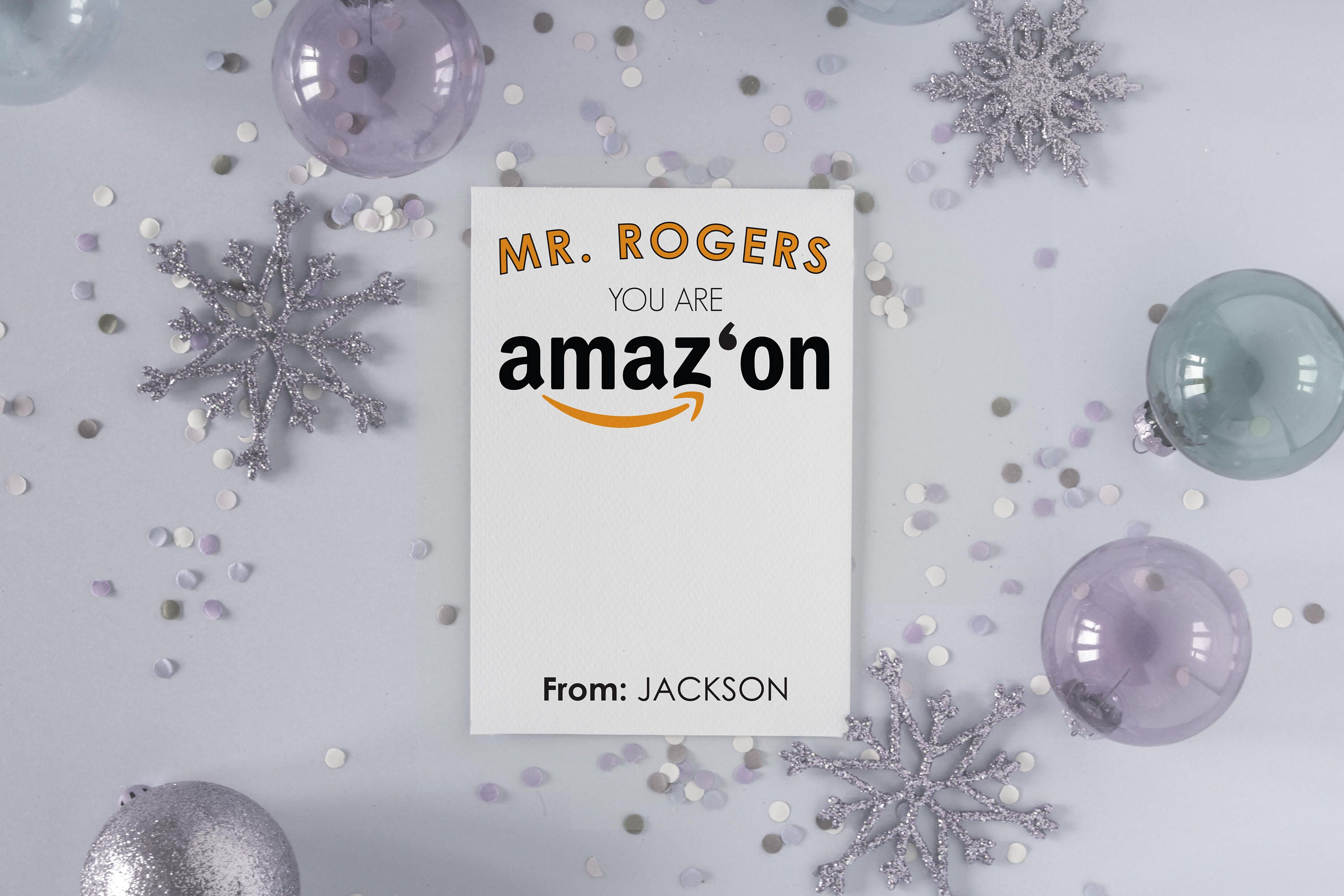 Custom/printable You Are Amazon Gift Card Holder - Etsy