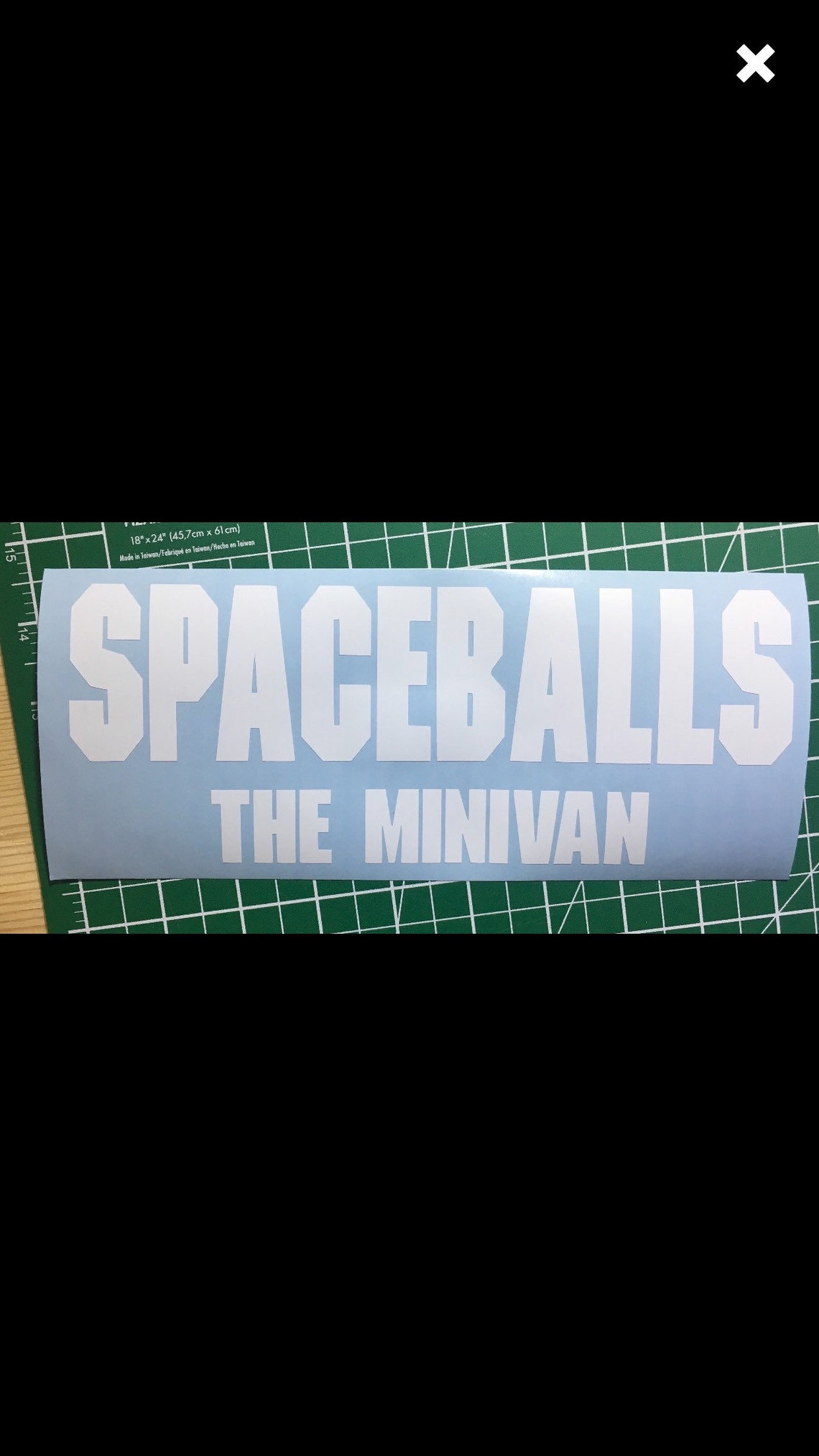 SPACEBALLS THE "sticker" - Customize to Your Application | Vinyl Die ...