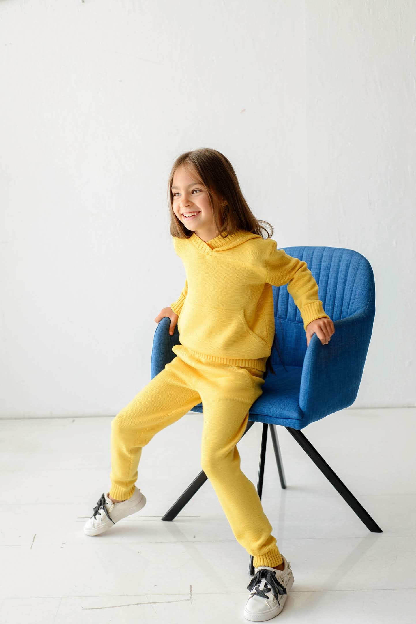 Yellow Comfy Kids Pants Colorful Joggers Straight Trousers - Etsy UK