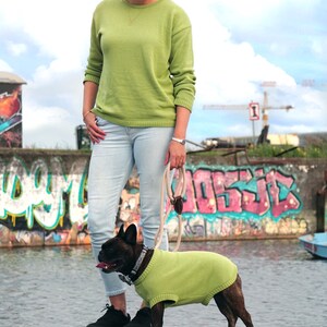 Cozy Cotton Matching Sweaters for Dog and Human//crew Neck Dog Owner ...