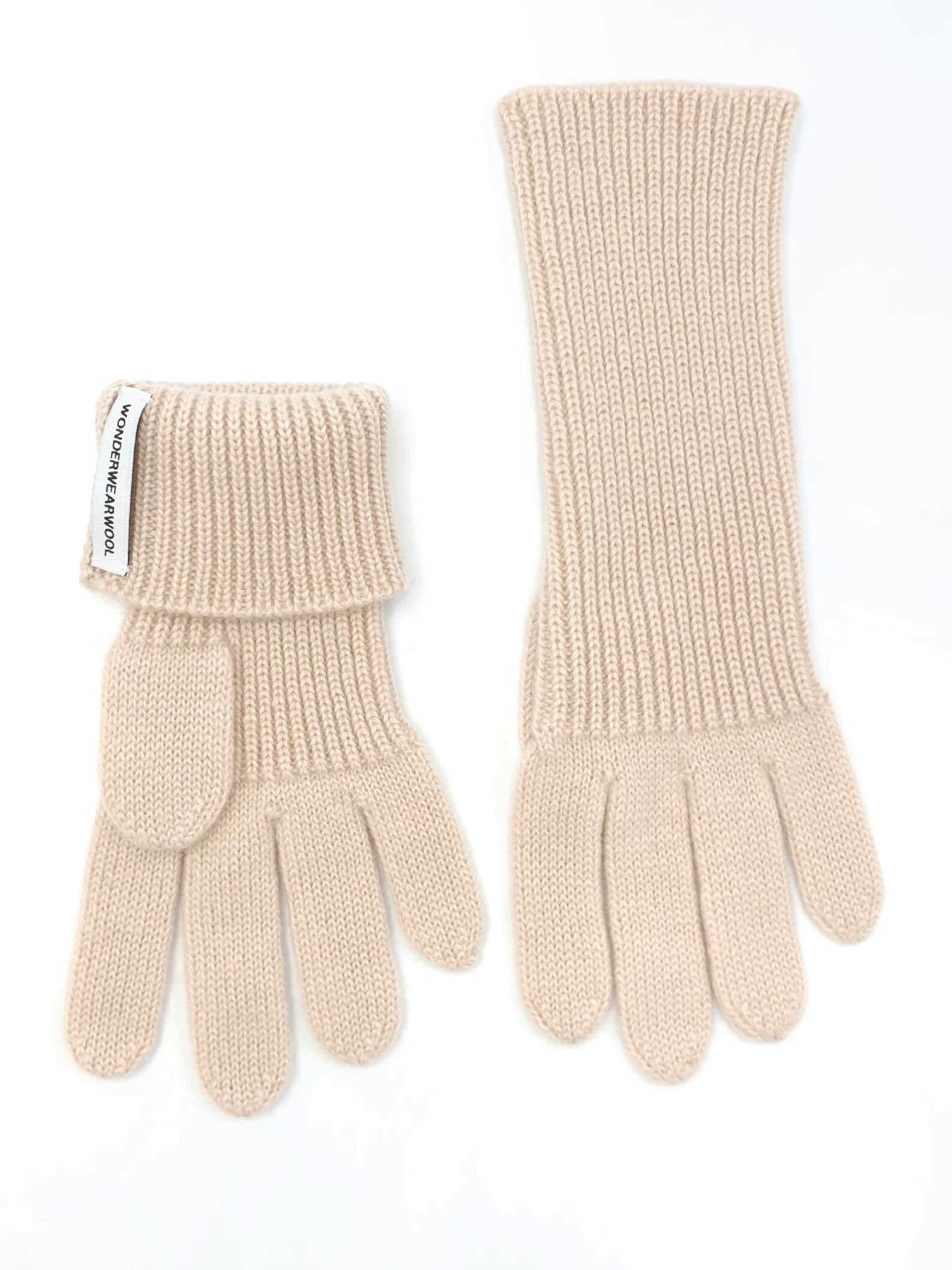 Pure Cashmere Women Gauntlet Gloves//knitted Cashmere - Etsy