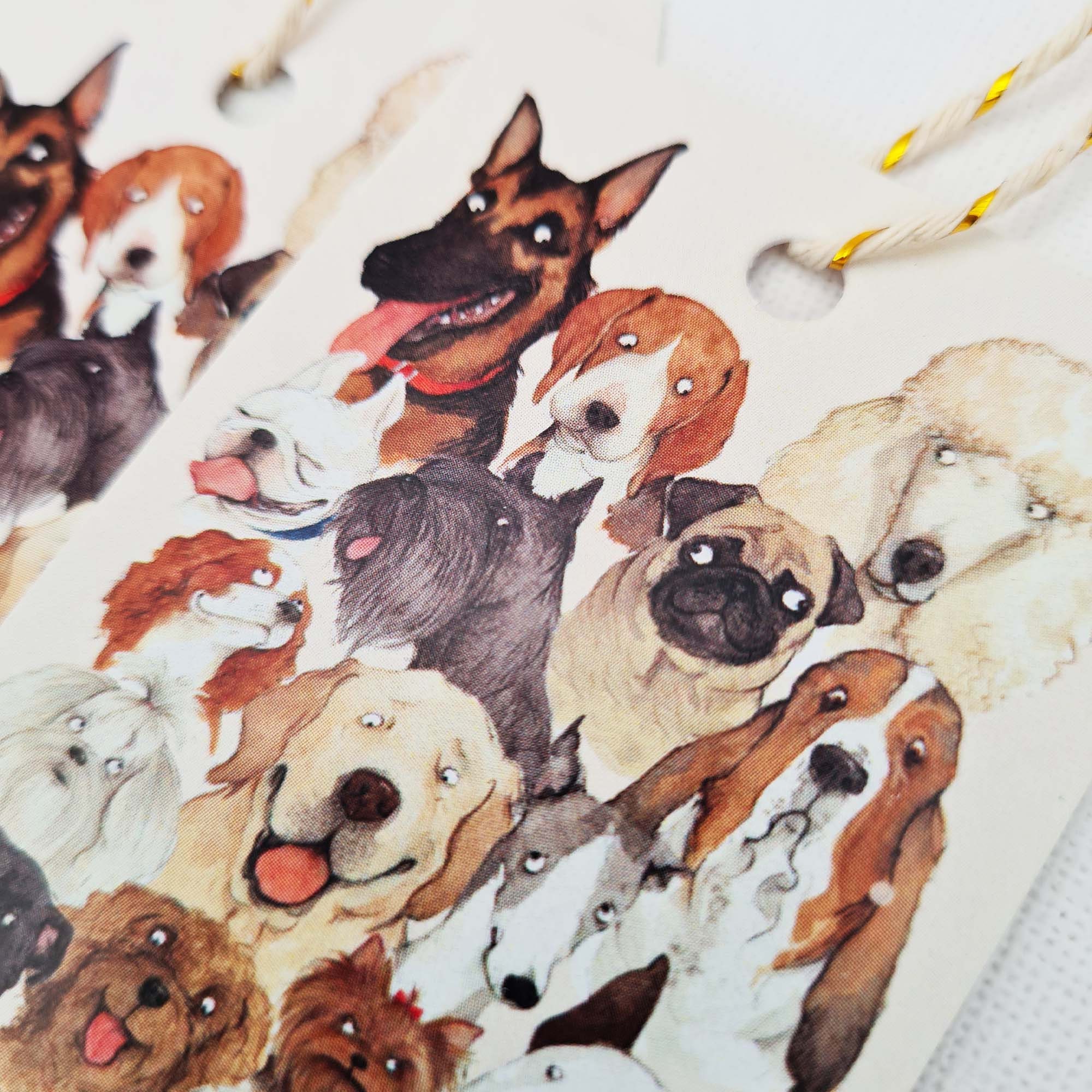 Dog Wrapping Paper Quirky Wrapping Paper Cute Dog Gift Wrap - Etsy