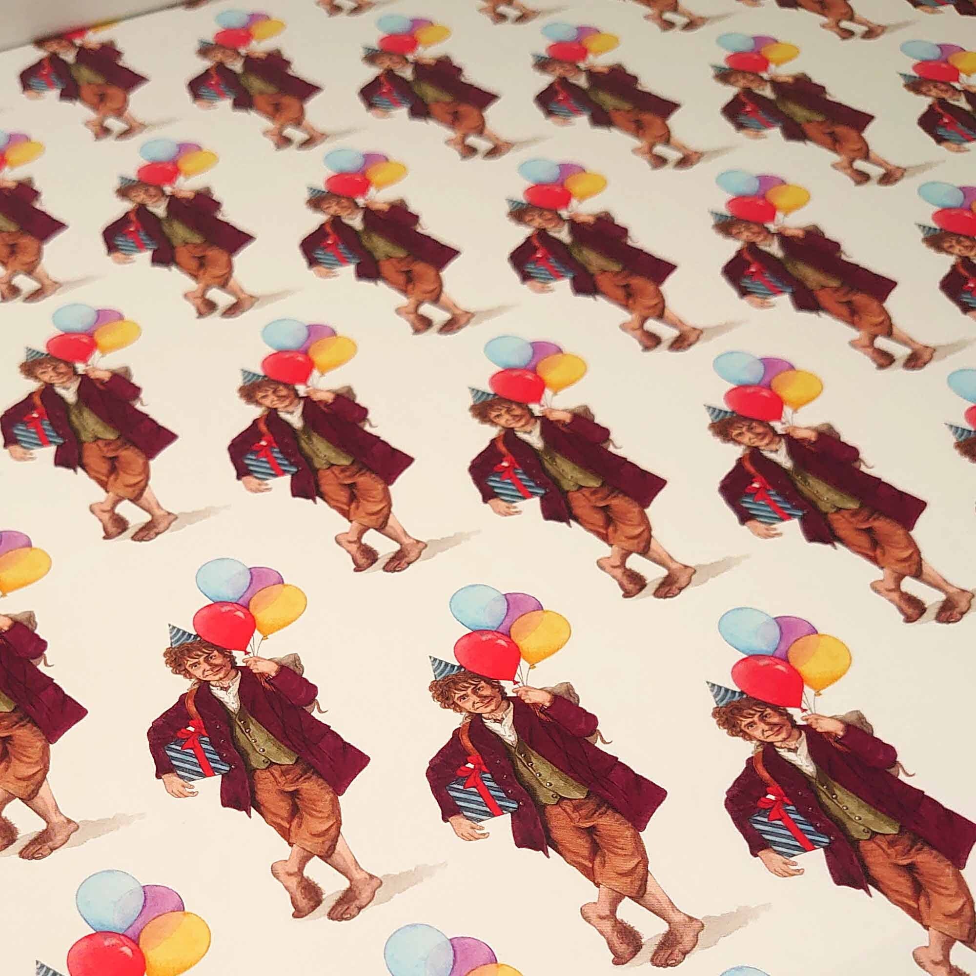 Bilbo Baggins Wrapping Paper Wrapping Paper Lord of the - Etsy