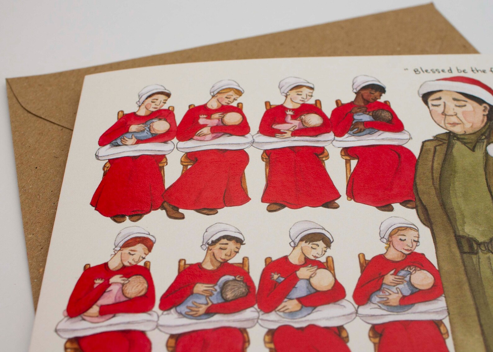 Funny 'handmaid's Tale' Christmas Card: Eight Maids a Milking - Etsy
