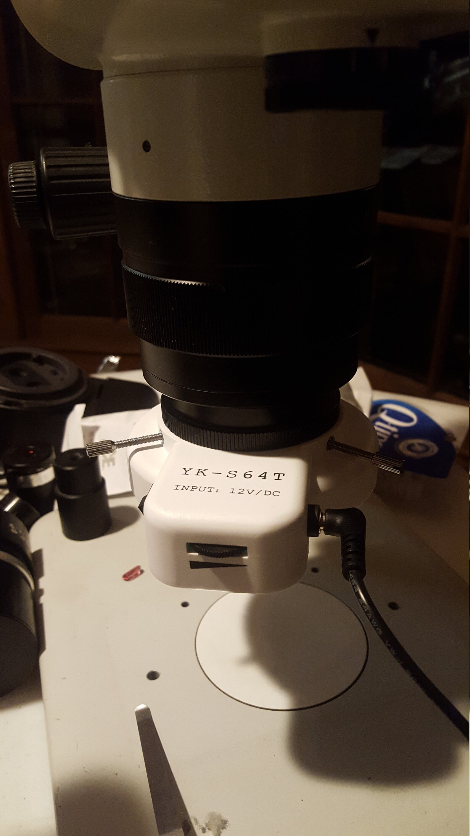 Microscope LED Ring Light Dimmable LED Ring Light for Stereo | Etsy