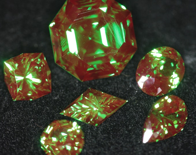 Space Laser Christmas Garnet, Green Cr Nd YAG Yttrium Aluminum Garnet ...