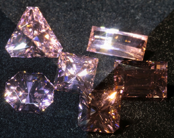 Color Change Er Nd Laser Garnet, Orange Pink YAG, You Select Loose ...