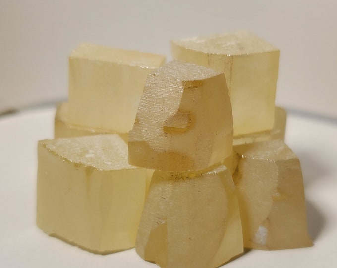 Lab Rutile Facet Rough You Select Manmade High Dispersion Crystal for ...