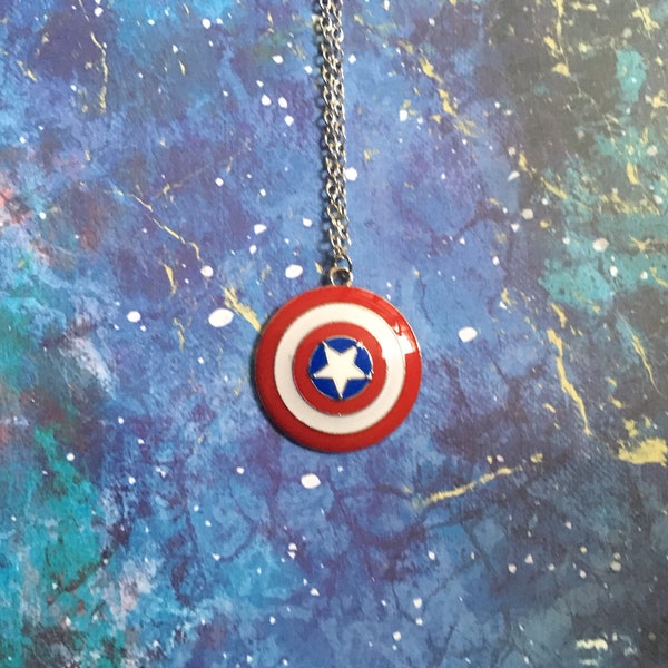 Captain America Jewelry - Etsy