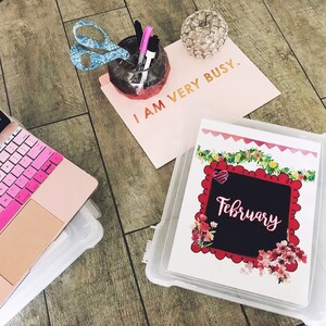 Monthly Binder Covers - Organization for Teachers and More! - Etsy