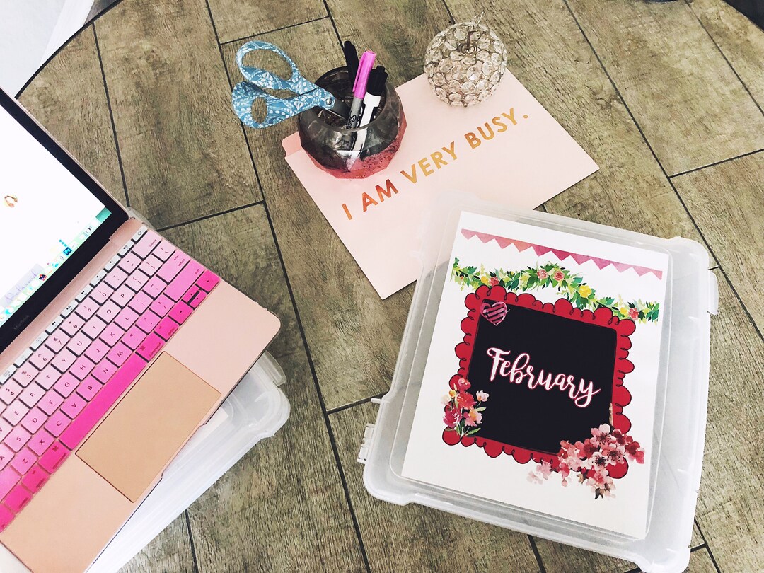 Monthly Binder Covers - Organization for Teachers and More! - Etsy