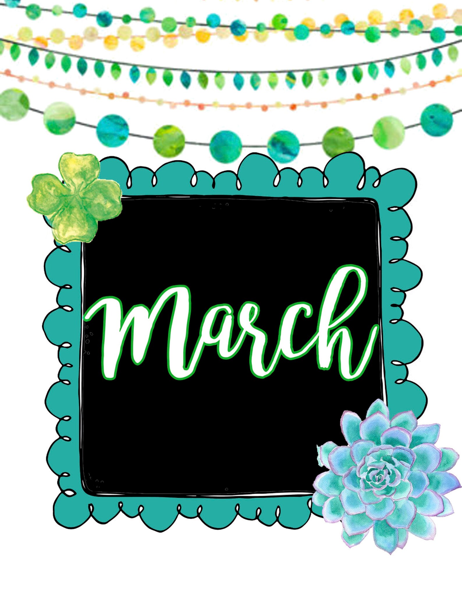 Monthly Binder Covers - Organization for Teachers and More! - Etsy