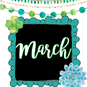 Monthly Binder Covers - Organization for Teachers and More! - Etsy