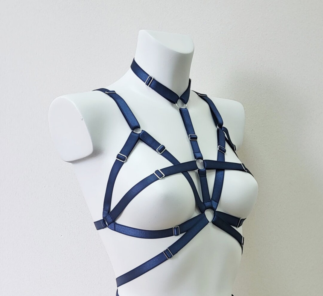 Chest Harness, Open Cup Lingerie, Cupless Bra, Women Lingerie, Festival ...