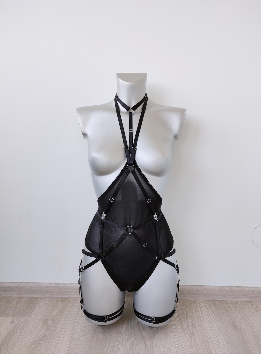 Crotchless Lingerie, Mesh Bodysuit, Open Lingerie, Sheer Lingerie, See ...