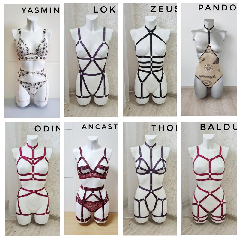 Bondage Harness - Etsy