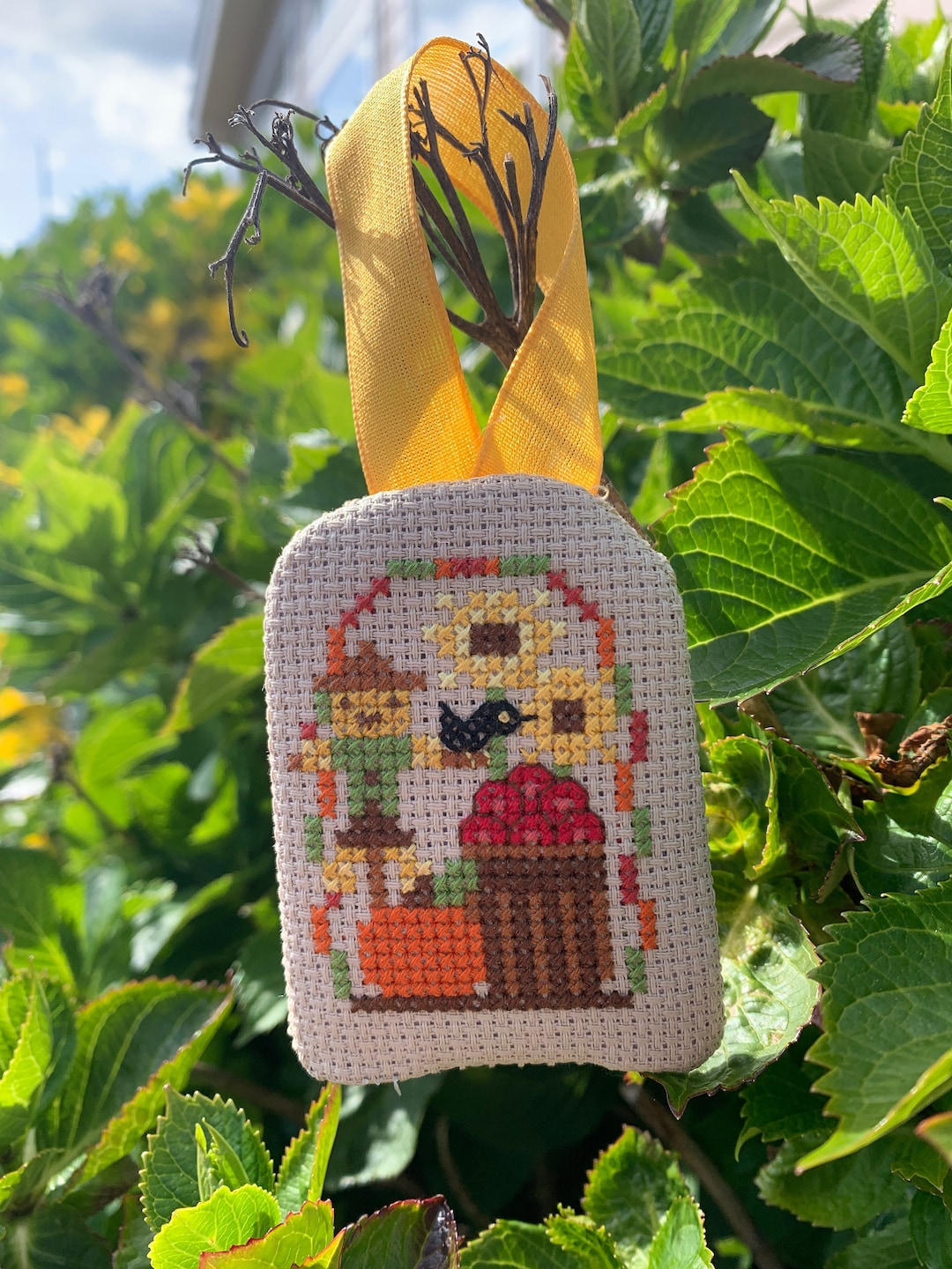 Autumn Friends Cross Stitch PDF Pattern | Fall Friends | Scarecrow ...