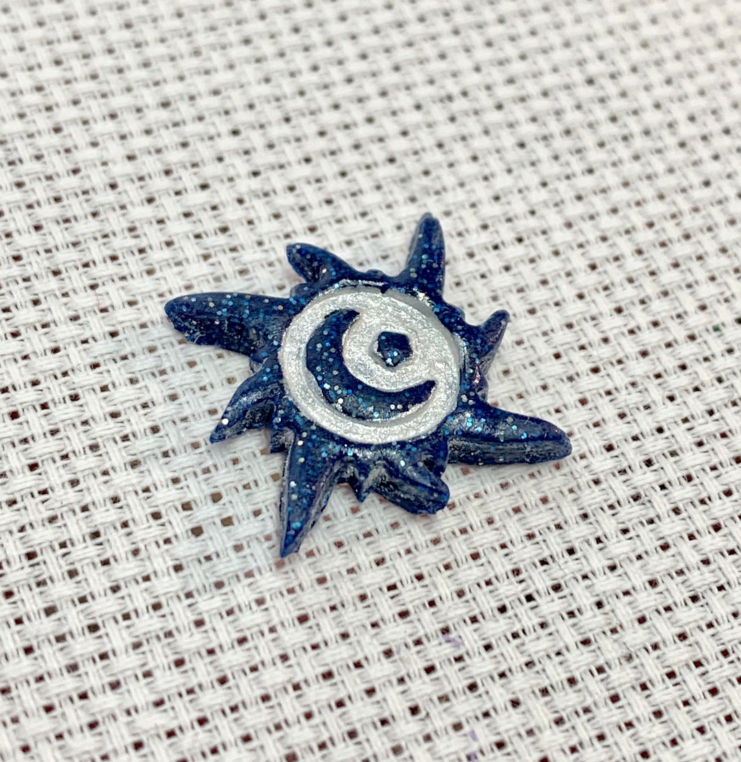 Moon and Stars Needle Minder Celestial Needle Minder Mystical Needle ...