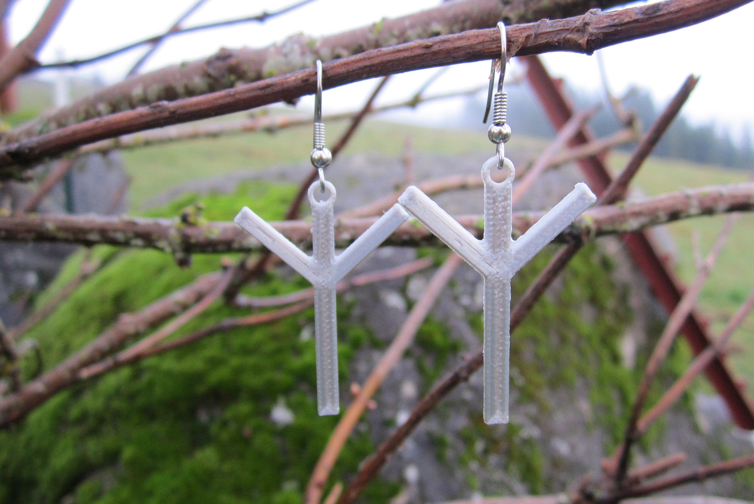 Nordic Algiz Protection Life Rune 3D printed | Etsy