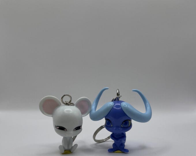 Miraculous Ladybug Keychains - Etsy