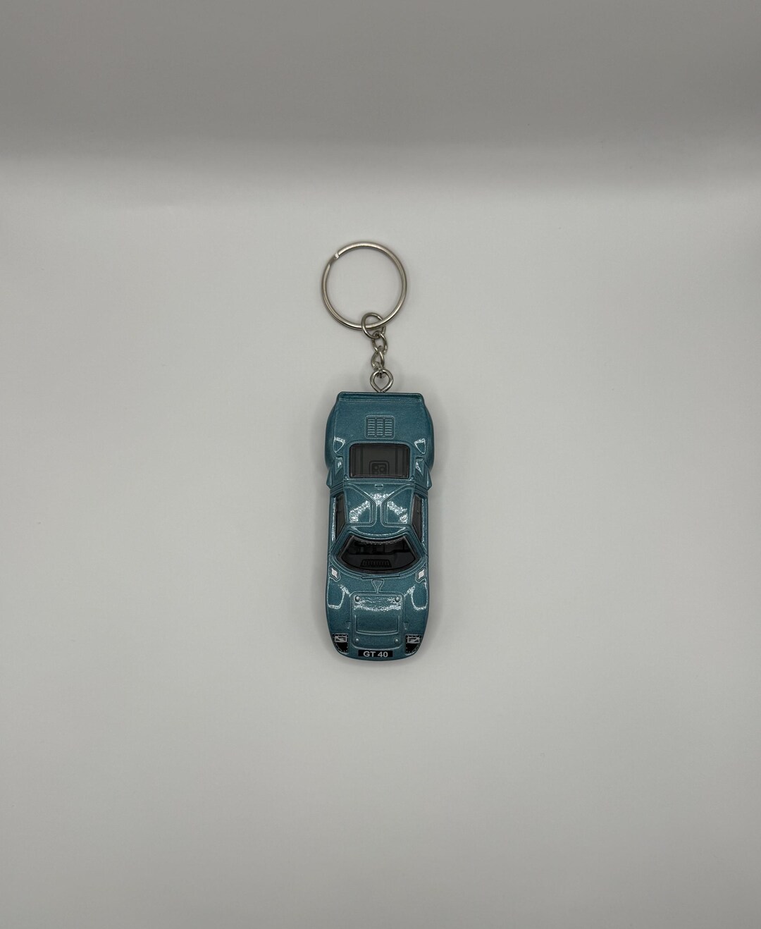 Ford GT40 Blue Car Keychain - Etsy